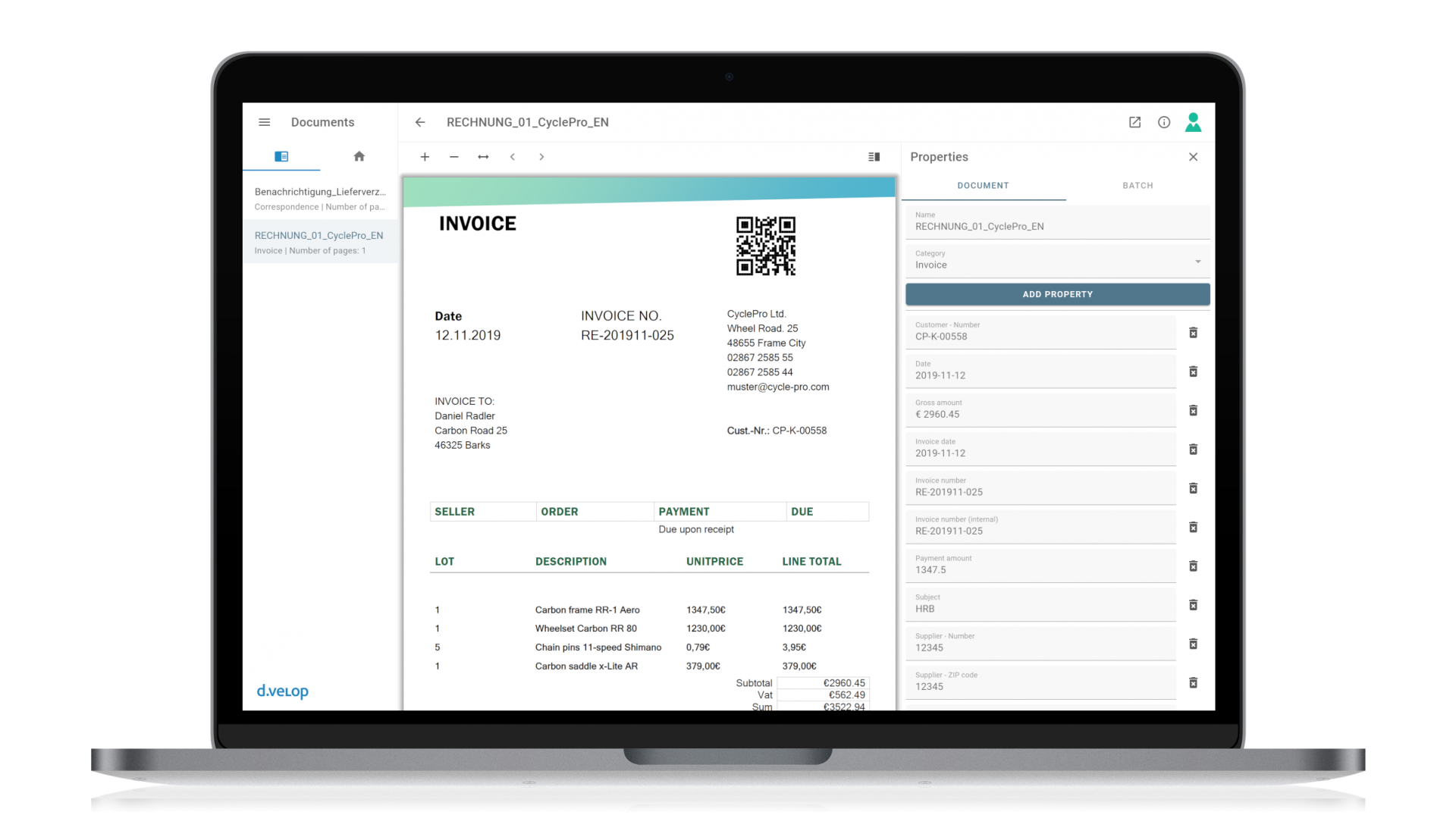 d.velop inbound scan | d.velop store